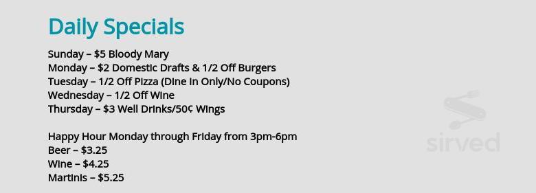 Riverside Pizza & Pub - Batavia menus in Batavia, Illinois, United States