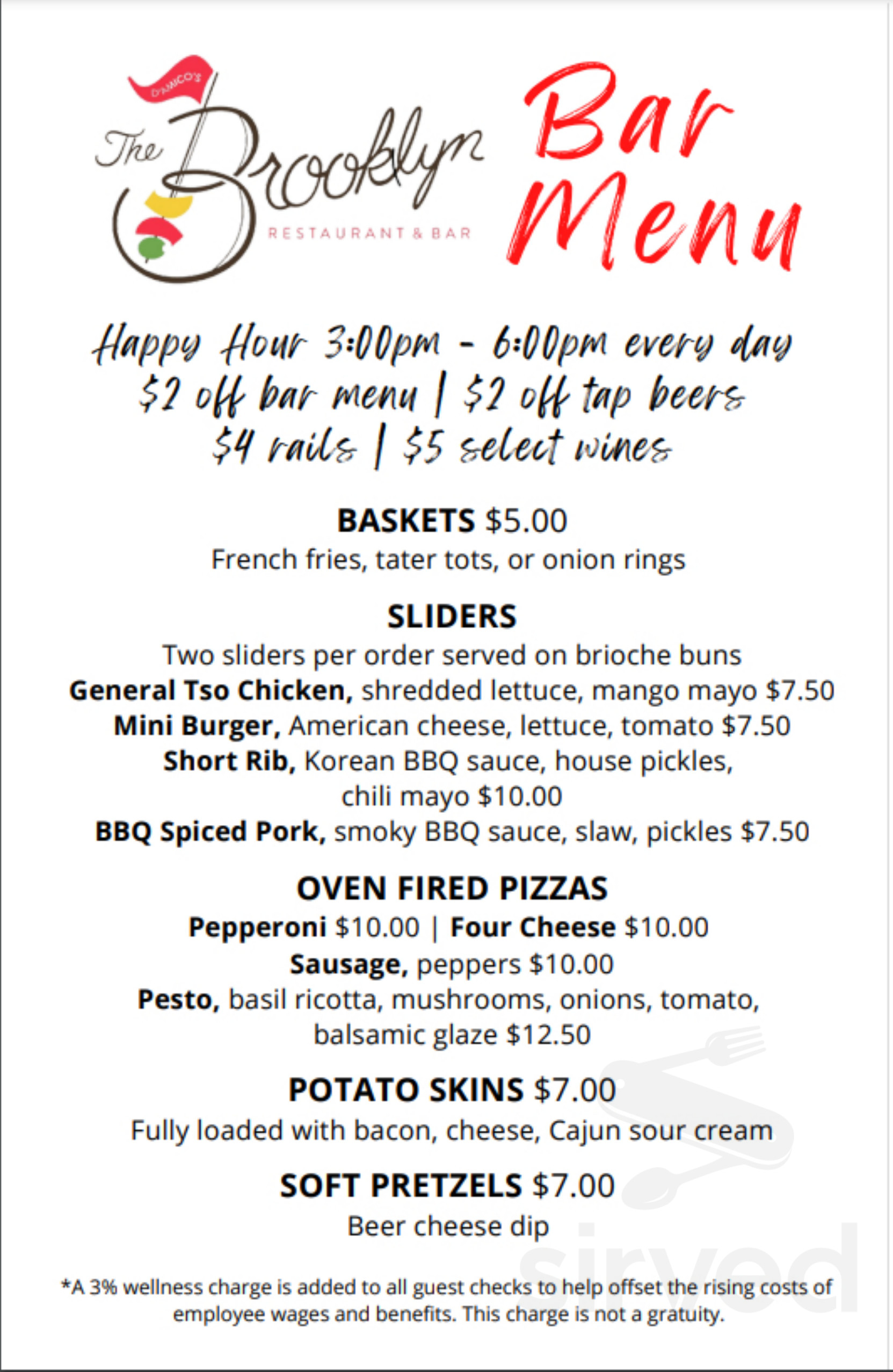 Edinburgh Golf Course menu in Brooklyn Park, Minnesota, USA