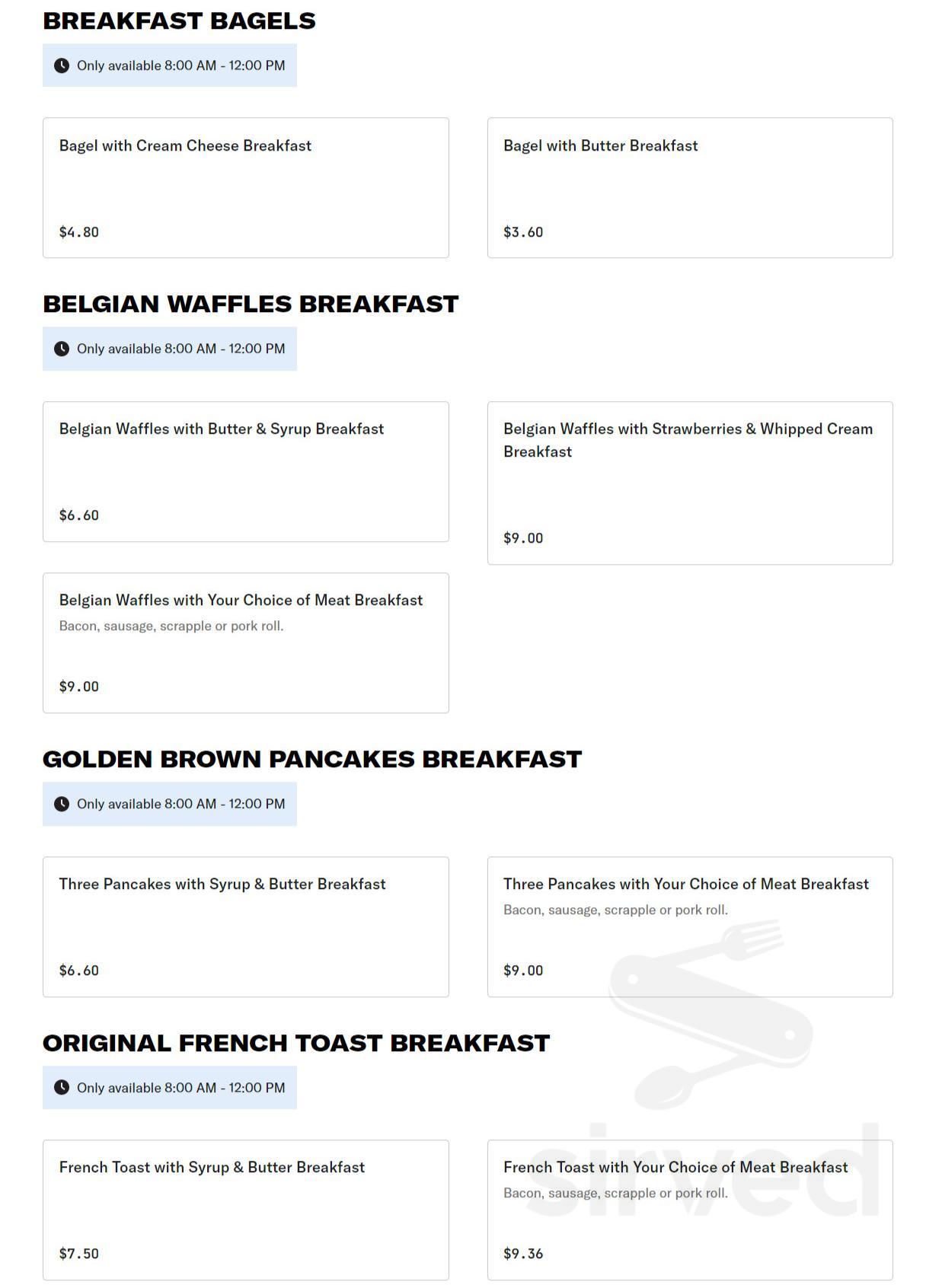 J & J Pizza menus in Philadelphia, Pennsylvania, United States