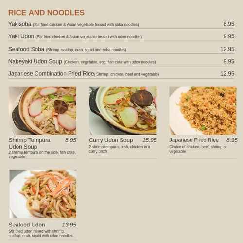 Volcano Sushi Bar & Hibachi menu in Norman, Oklahoma, USA