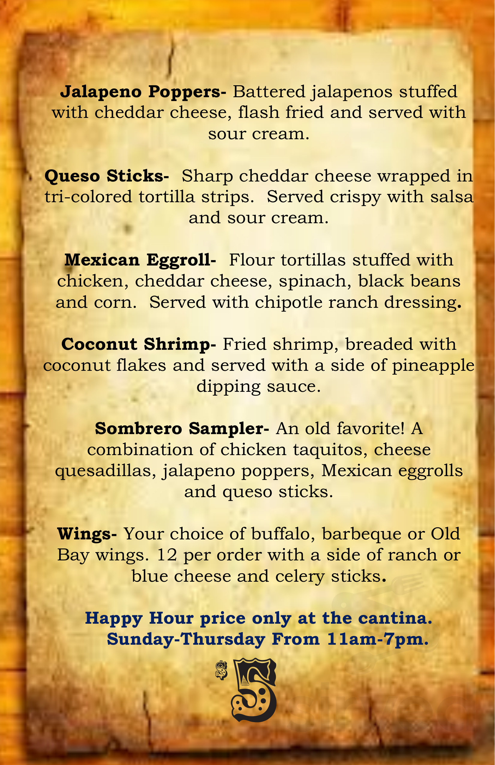 El Jefe Mexican Kitchen & Tequila Bar menu in Stevensville, Maryland, USA