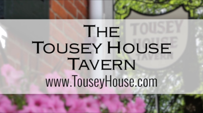 Menu for Tousey House Tavern in Burlington, KY | Sirved