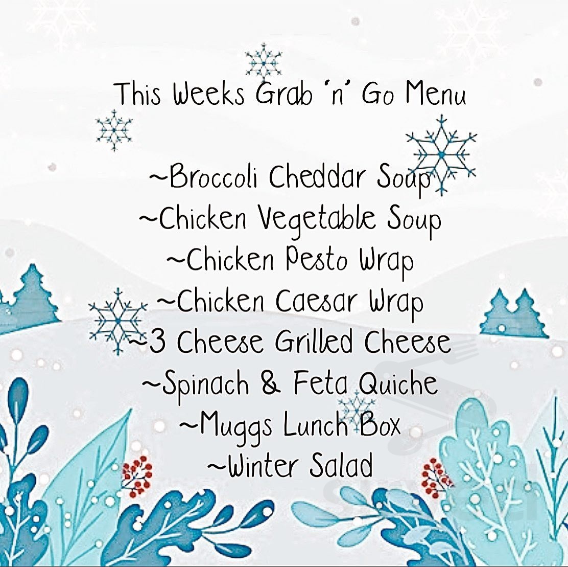 Muggs Coffee Bar & Clay Room menu in Strathroy, Ontario, Canada