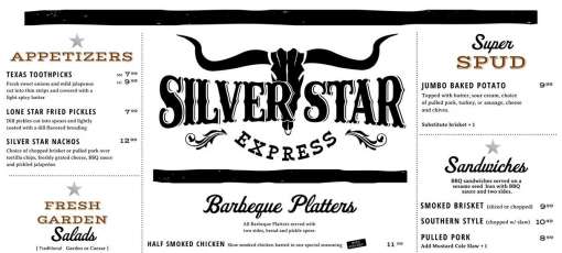 Menu for Silver Star Smokehouse Express in Shreveport, LA | Sirved