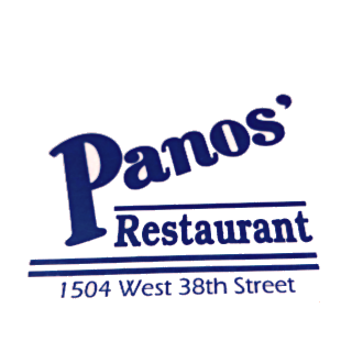 Menu for Panos' Restaurant in Erie, PA | Sirved