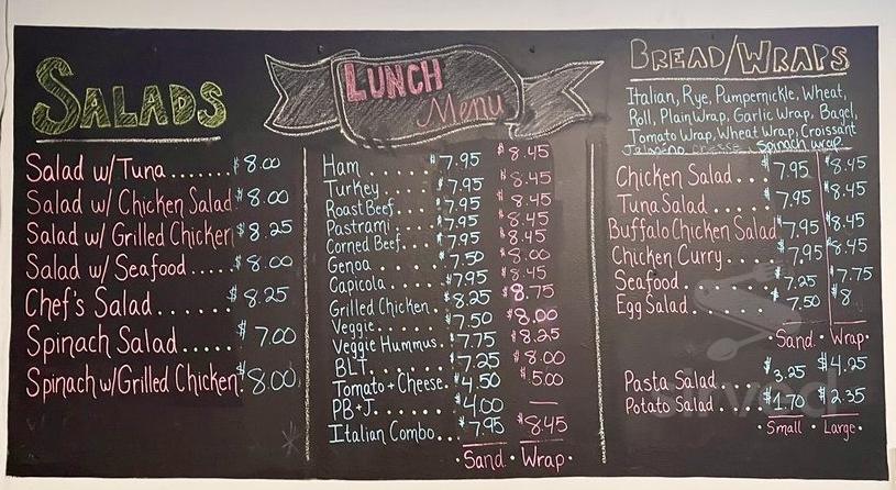 Day Hill Deli menus in Windsor, Connecticut, United States