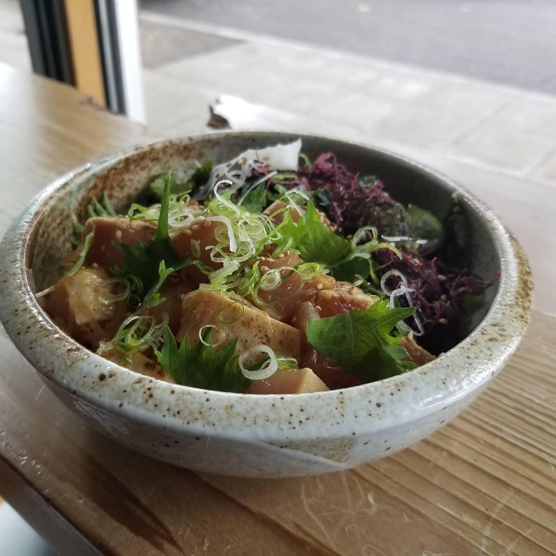 Nimblefish menu in Portland, Oregon, USA