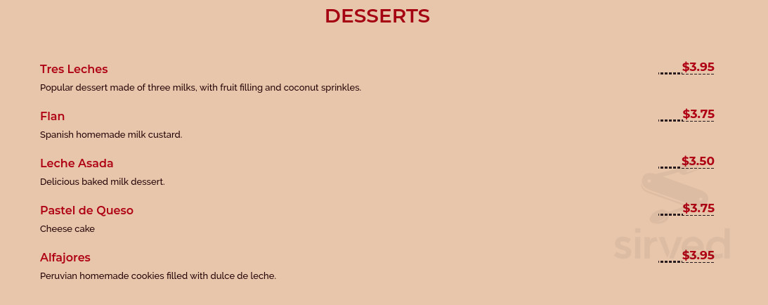 The Chicken House Restaurant menus in Newark, Delaware, United States