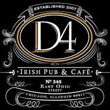 Menu for D4 Irish Pub & Cafe in Chicago, IL | Sirved