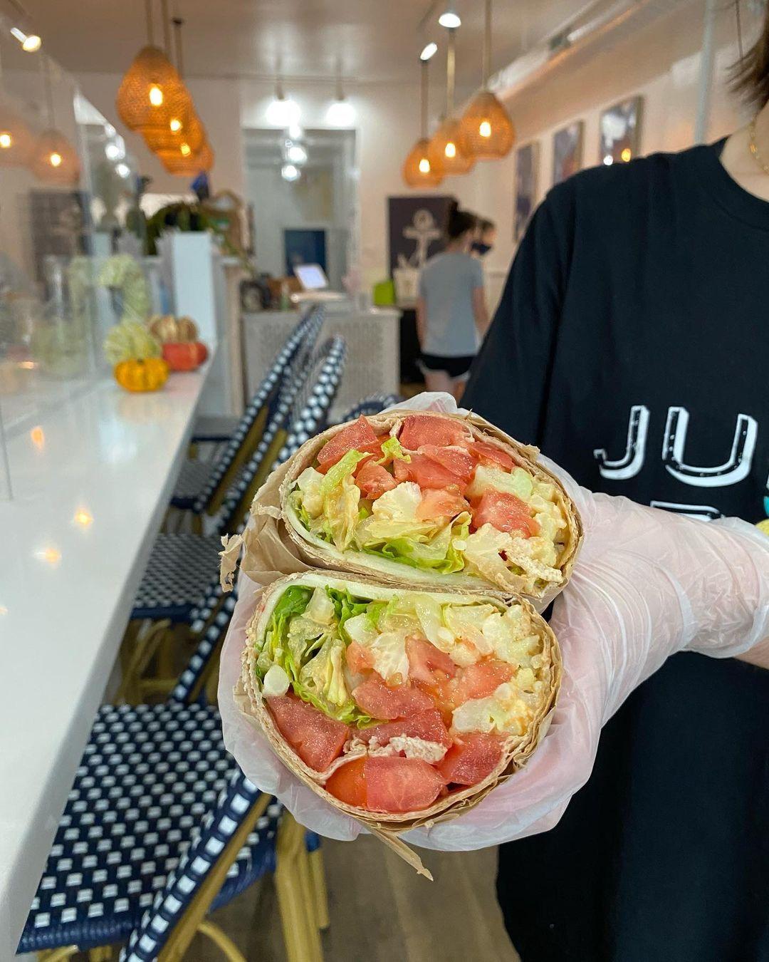 The Juice Pod menu in Springfield, Pennsylvania, USA