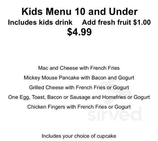 Brooks Breakfast & Lunch Cafe menus in Douglassville, Pennsylvania ...