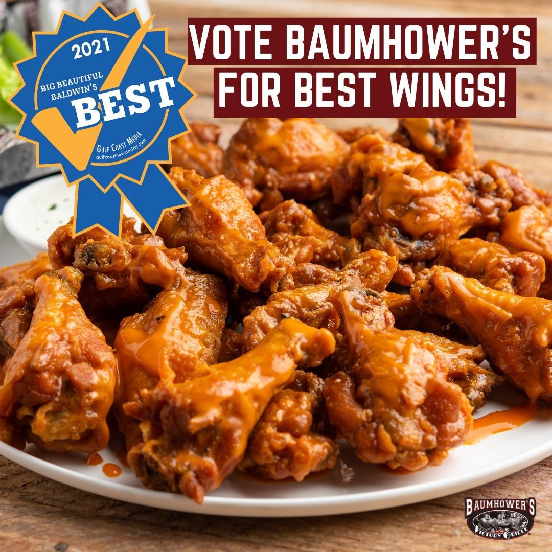 Baumhower's Victory Grille menus in Montgomery, Alabama, United States