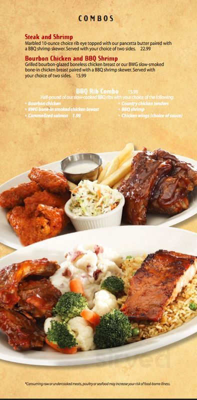 Big Walnut Grill menu in Sunbury, Ohio, USA