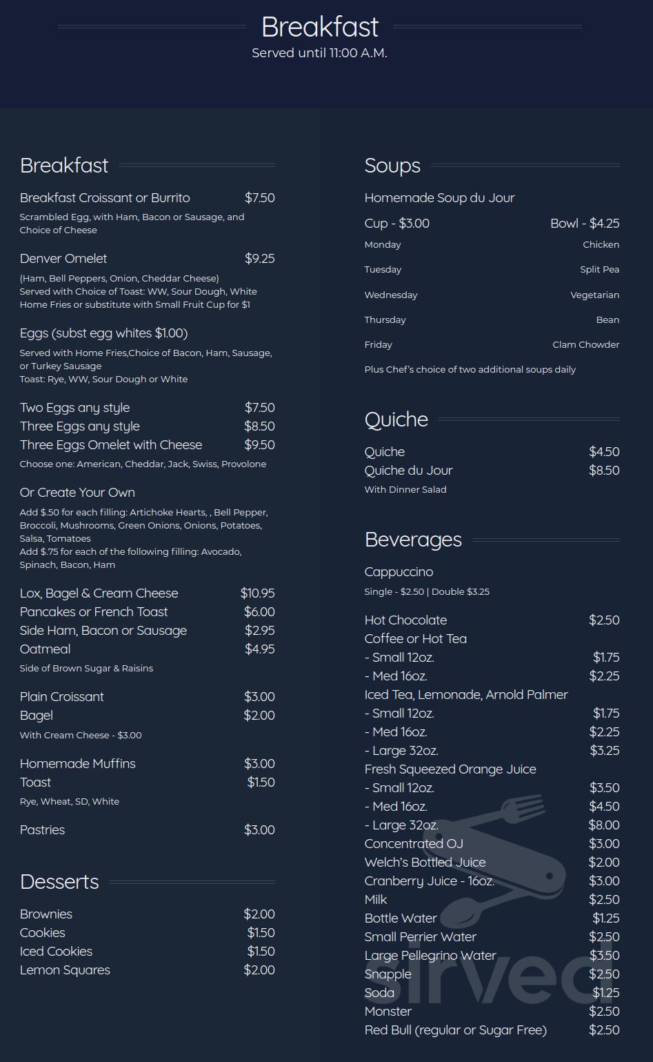 Neli's Restaurant and Catering menu in Los Angeles, California, USA