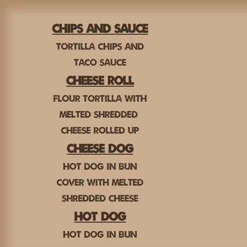 Taco Via menu in Overland Park, Kansas, USA