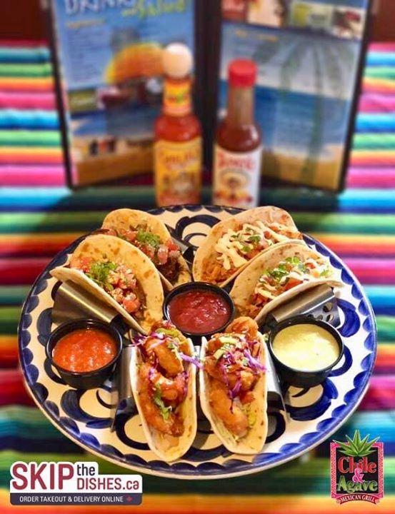 Chile & Agave menu in St. Catharines, Ontario, Canada