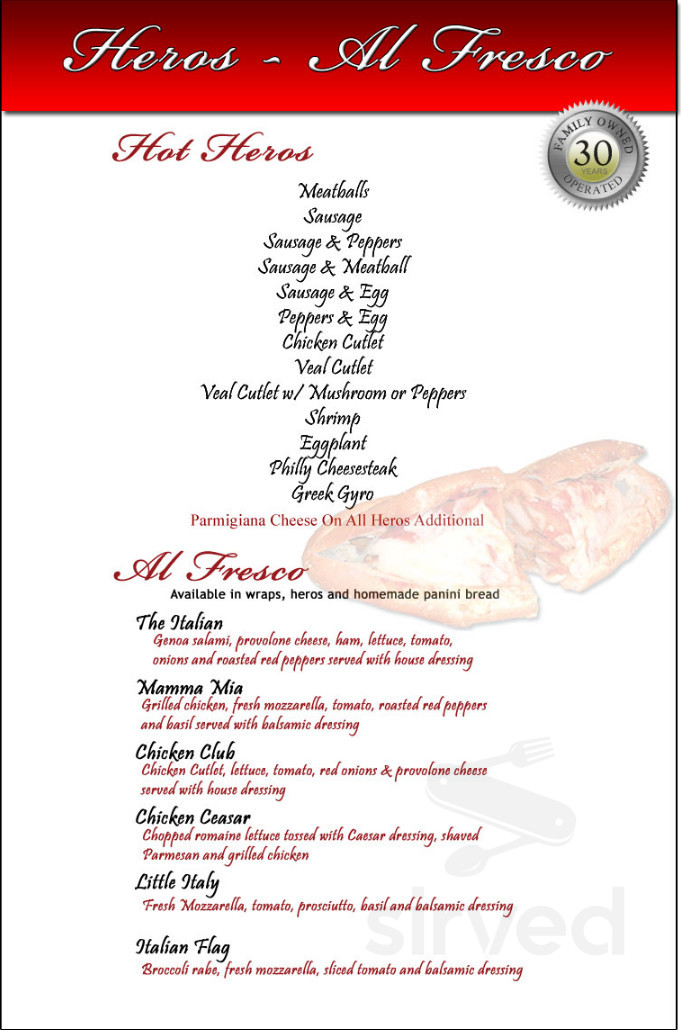 Middle Island Pizza menus in Middle Island, New York, United States