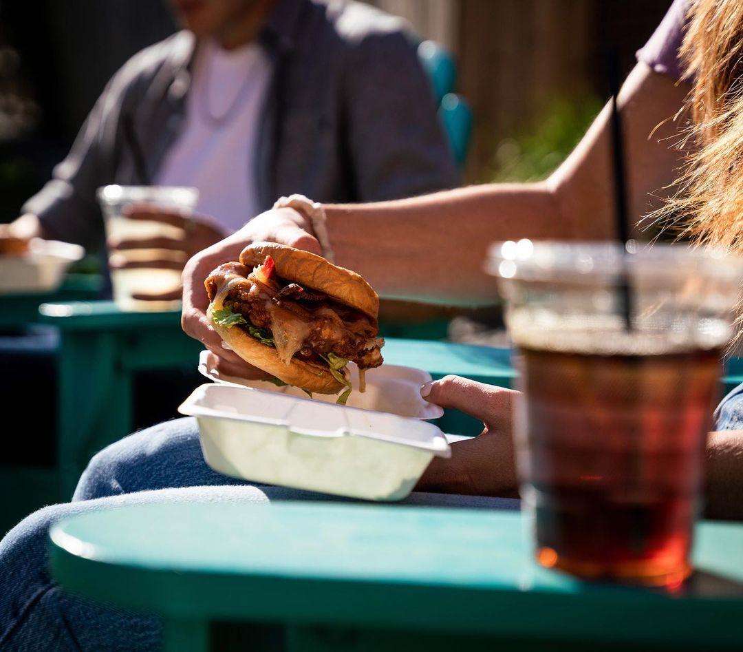 Birdcall menu in Boulder, Colorado, USA