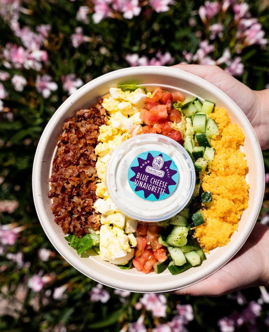 Birdcall menu in Boulder, Colorado, USA