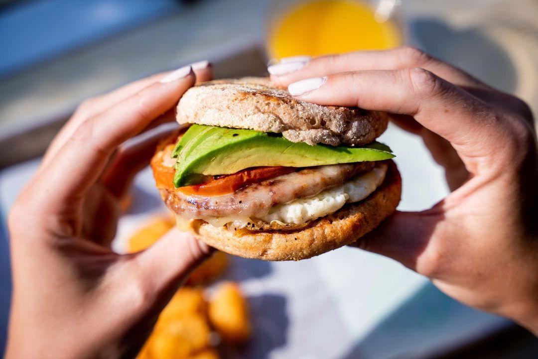 Birdcall menu in Boulder, Colorado, USA