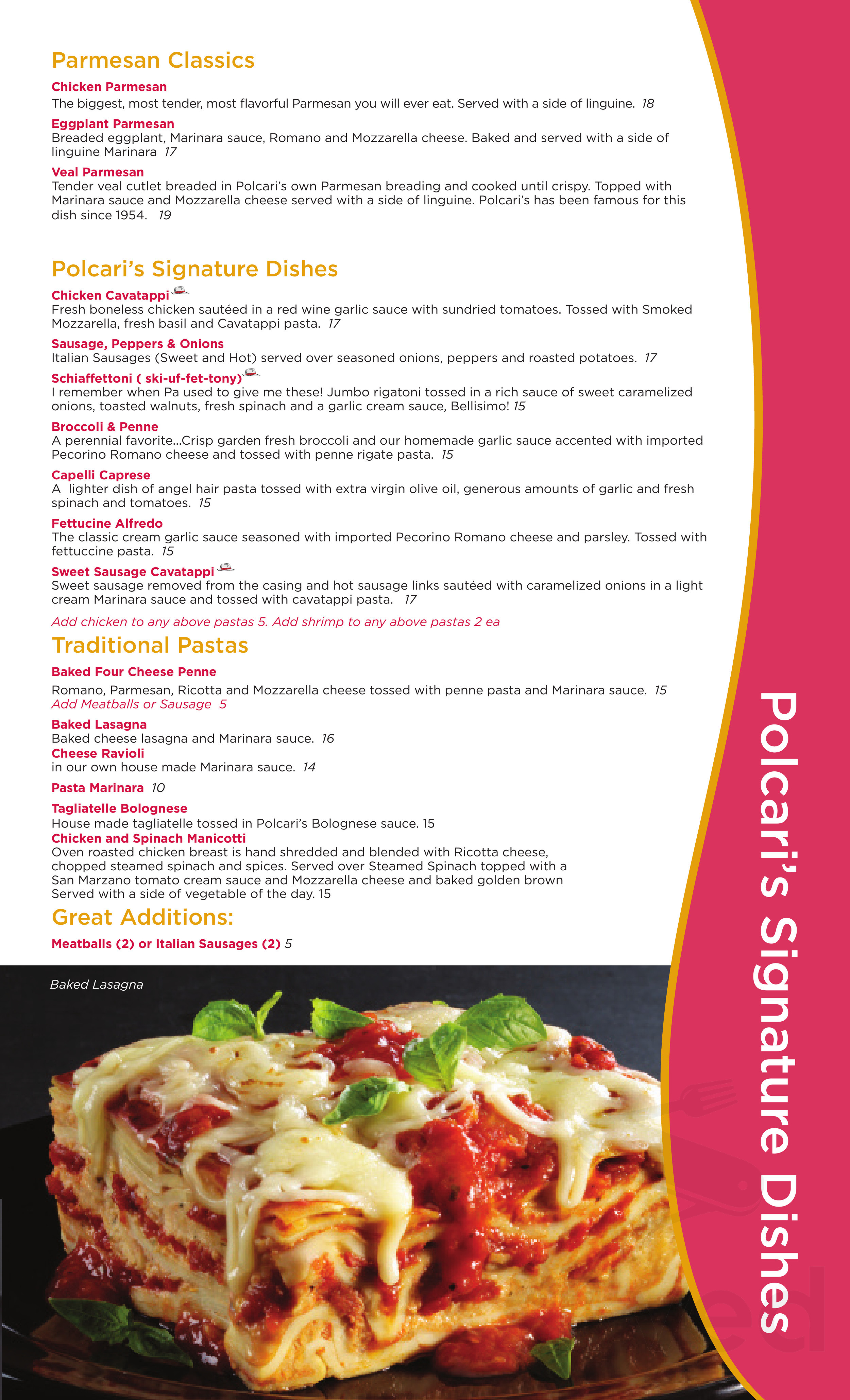 Regina Pizzeria menus in Braintree, Massachusetts, United States