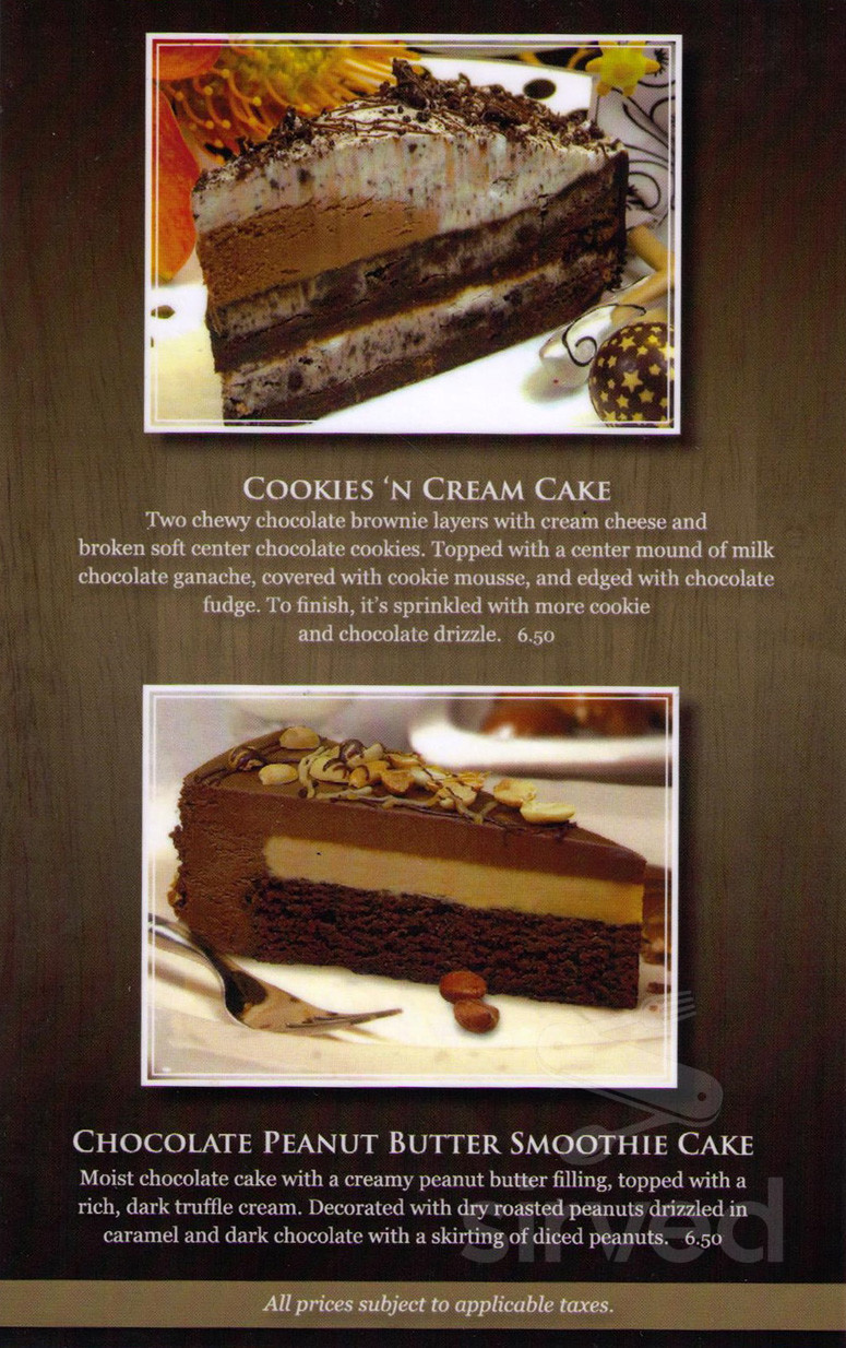 Tomas the Cook Family Restaurant menus in Saskatoon, Saskatchewan, Canada