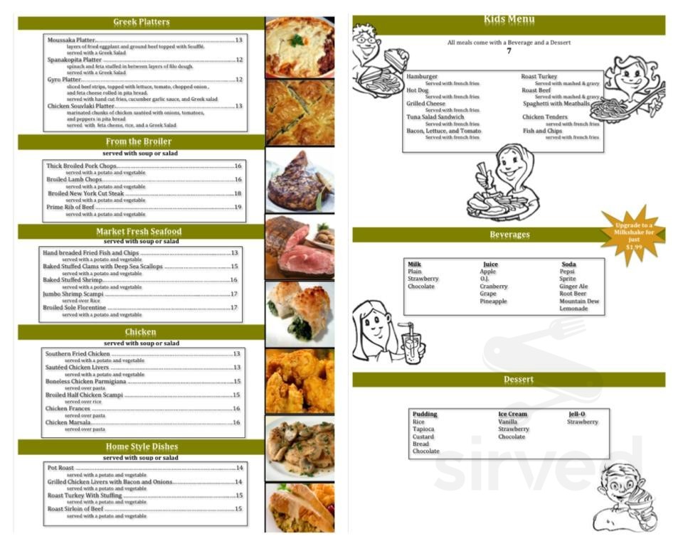 Town Line Diner menus in Rocky Hill, Connecticut, United States