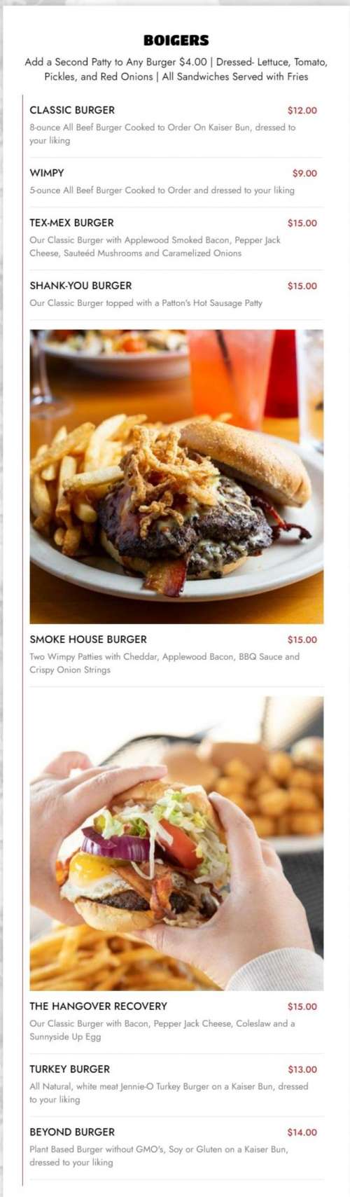 RIVER SHACK GRETNA menu in Gretna, Louisiana, USA