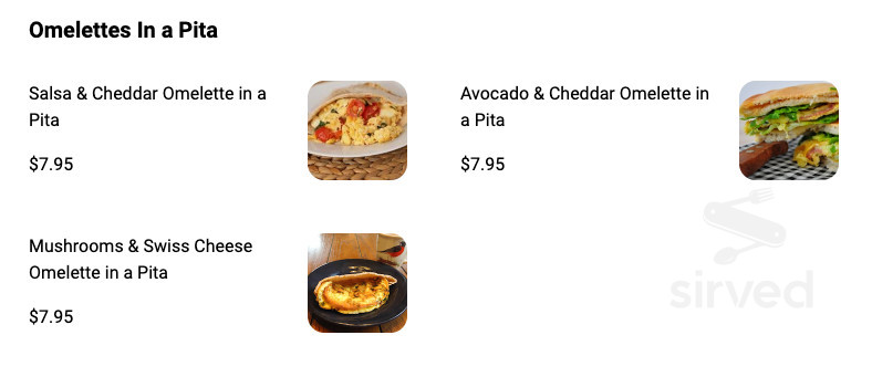 Trimana of woodland hills menus in Woodland Hills, California, United ...