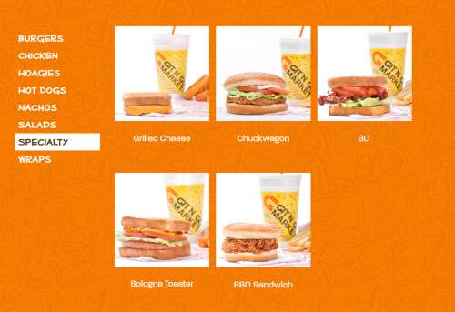 Git'N Go Market menu in Clinton, Tennessee, USA