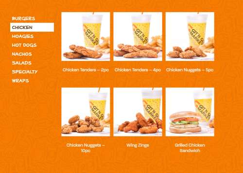 Git'N Go Market menu in Clinton, Tennessee, USA