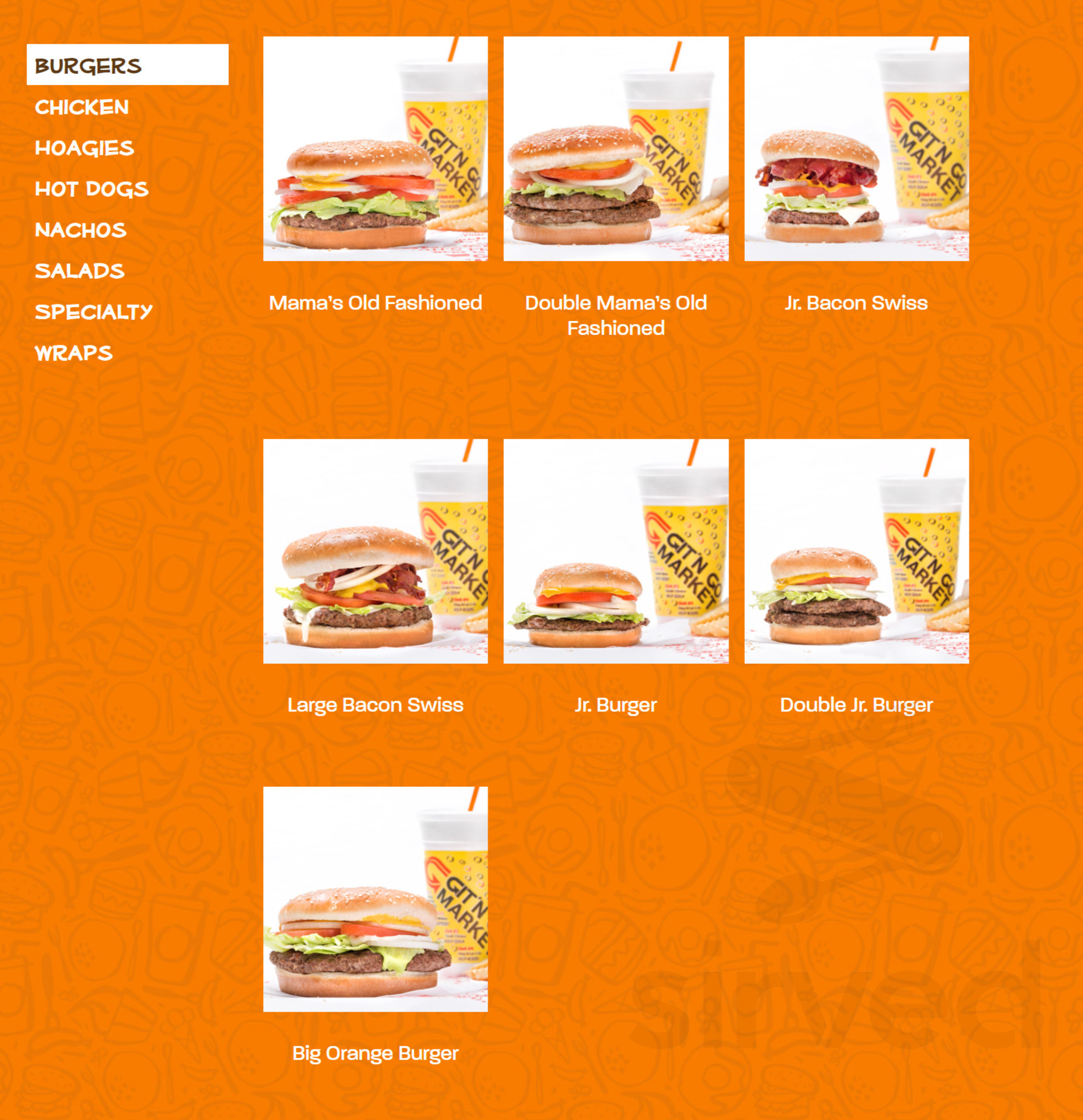 Git'N Go Market menu in Clinton, Tennessee, USA