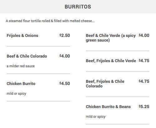 El Azteco menu in Lansing, Michigan, USA