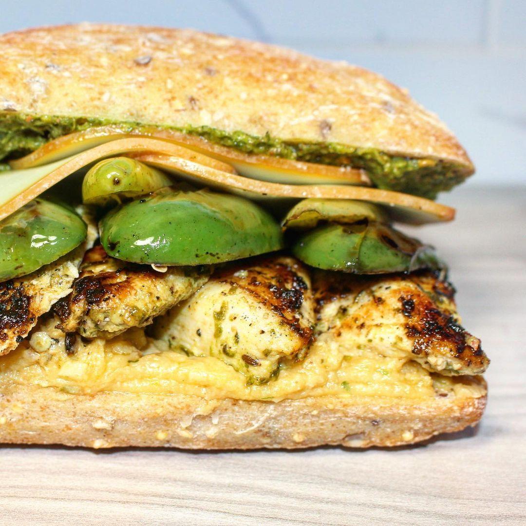 Porta Via menu in Mississauga, Ontario, Canada