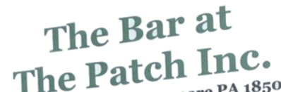 Menu for Bar At the Patch Inc in Scranton, PA | Sirved