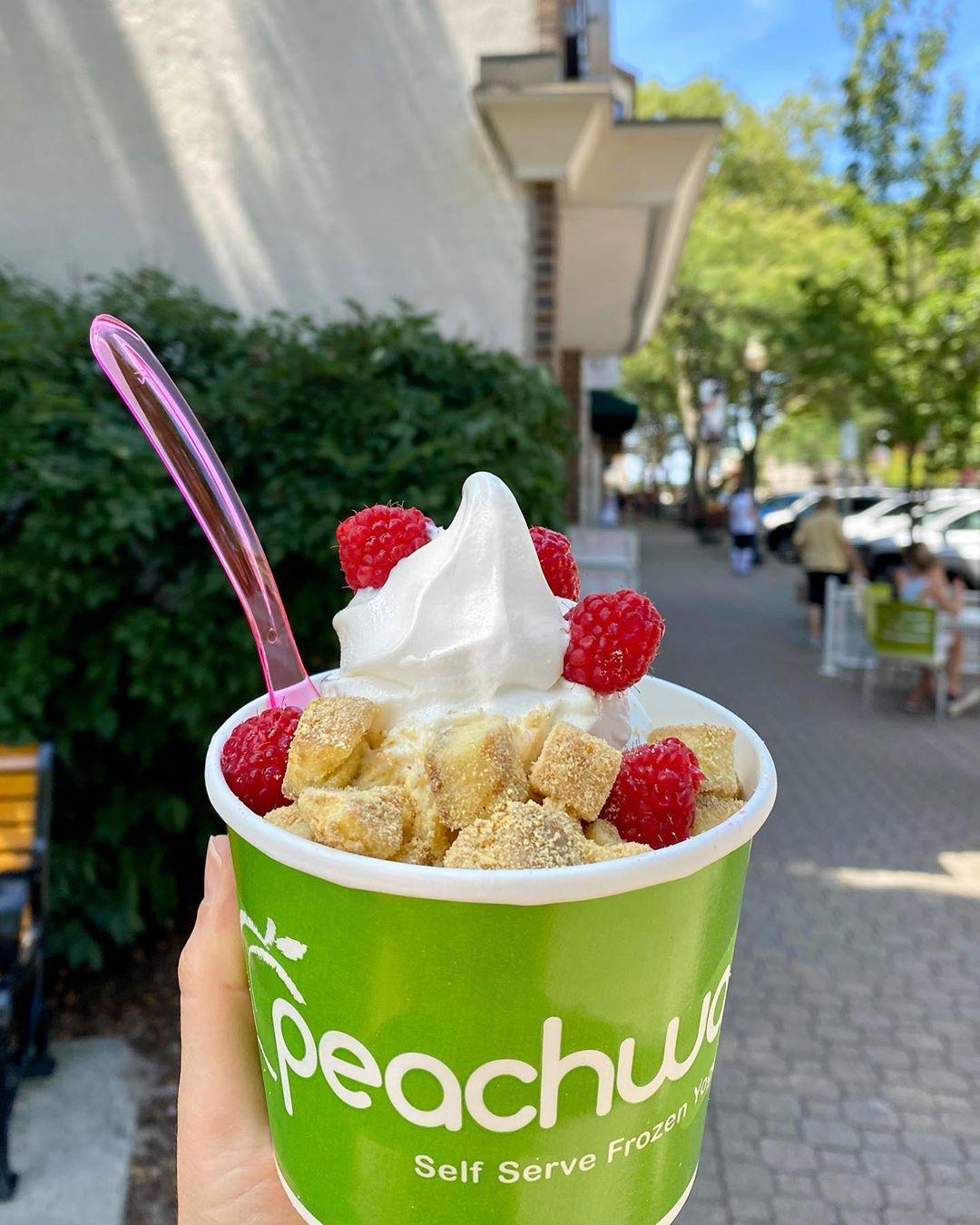 Peachwave Frozen Yogurt menus in Lenexa, Kansas, United States