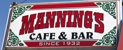 Menu for Manning’s Restaurant & Bar in Minneapolis, MN | Sirved