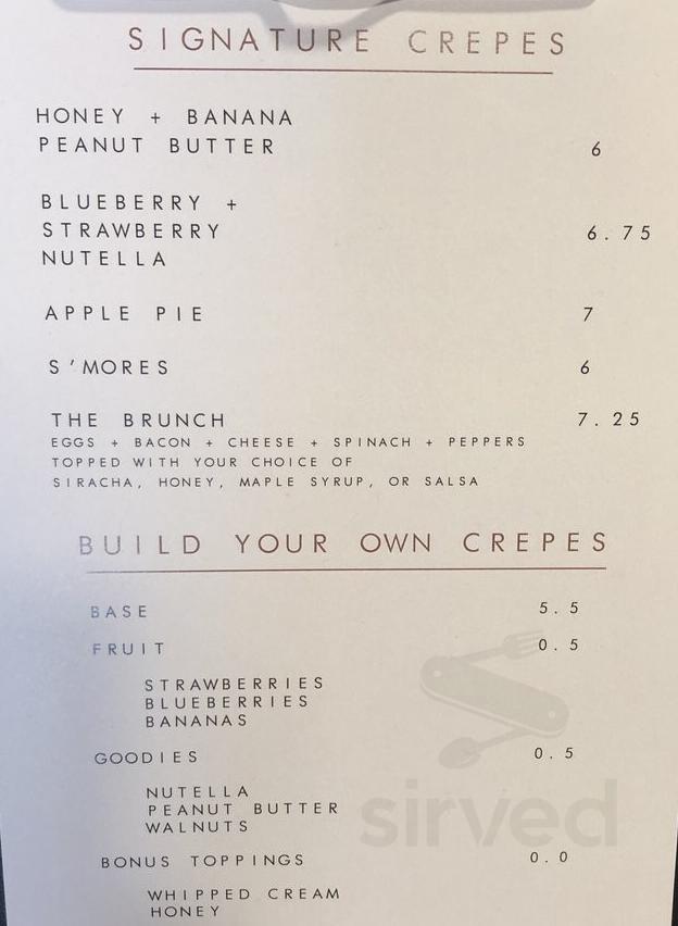 Koin Coffee Roasters menu in Bridgeport, West Virginia, USA