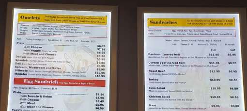 Menu for Dinks Deli & Bagel Bakery in Santa Clarita, CA | Sirved
