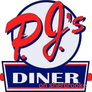Menu for P.J.'s Diner on Sherbrooke in Peterborough, ON | Sirved