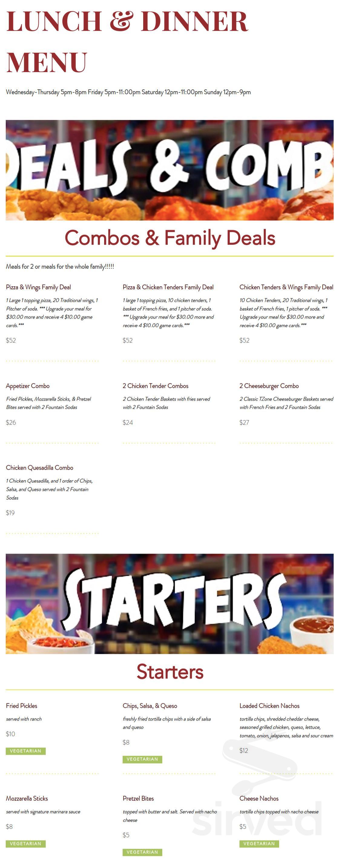 Menu for JR's Bar & Grill in Douglasville, GA | Sirved