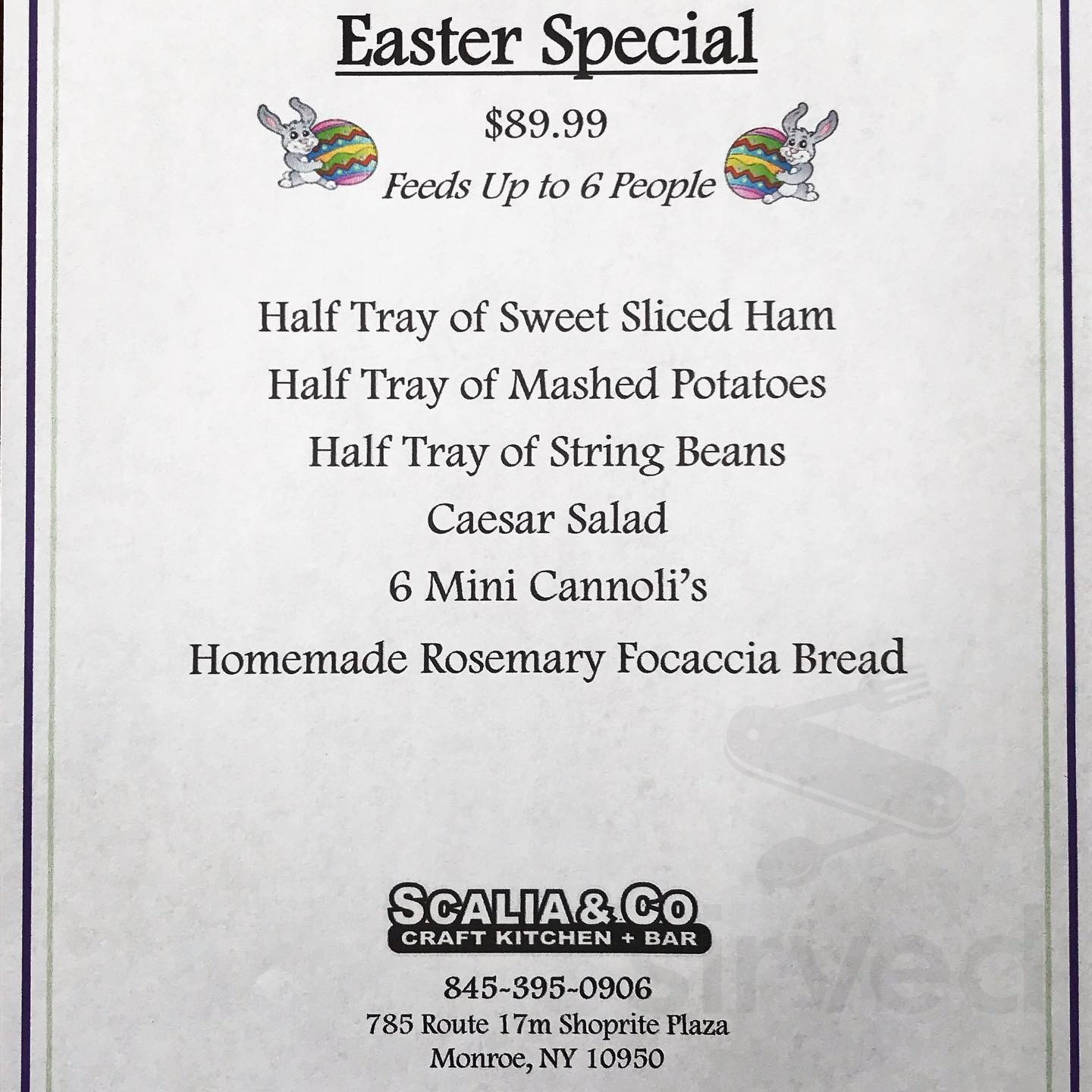 Best of Little Italy menus in Monroe, New York, United States