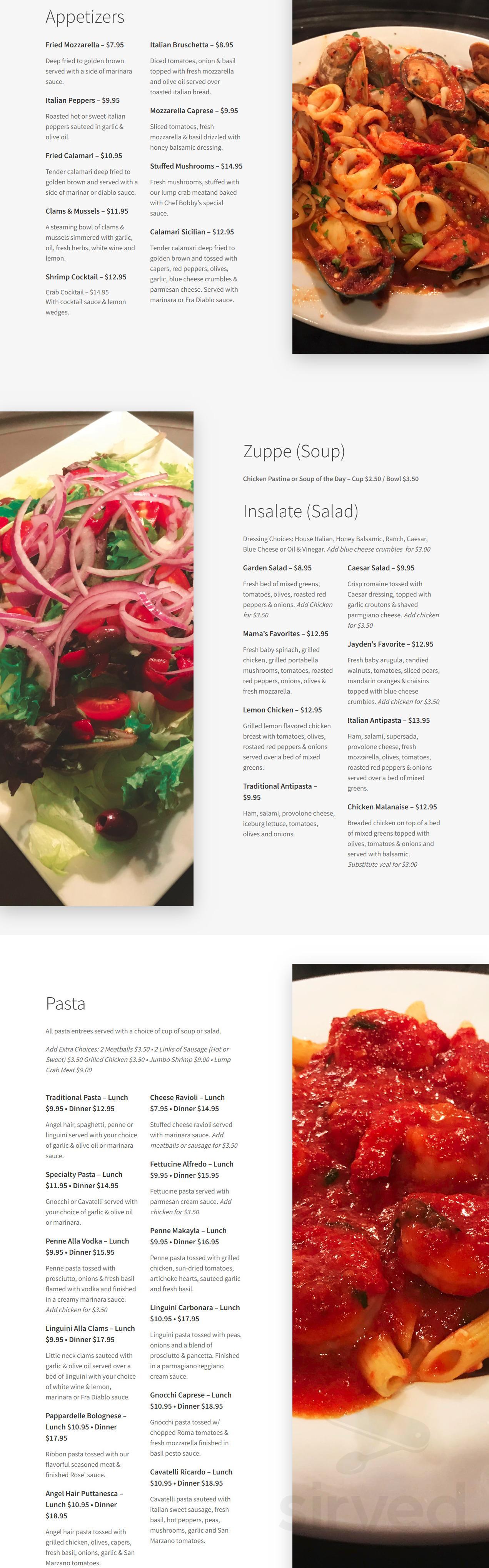 booty's place menus in Hazleton, Pennsylvania, United States