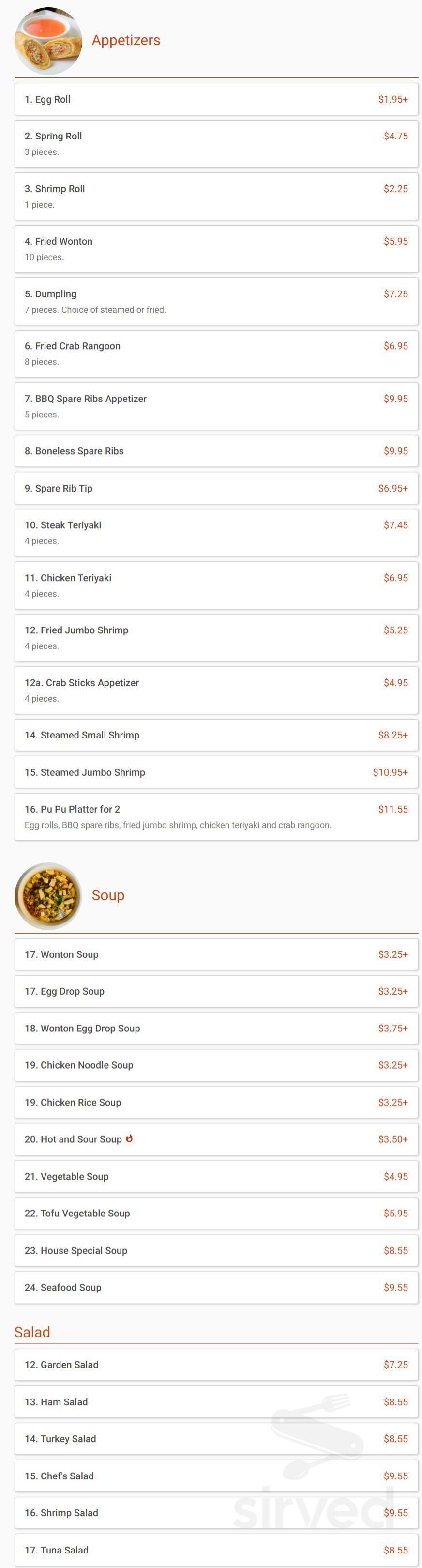 Eastern Carry Out menus in 1784 Florida Ave NW, Washington, United States