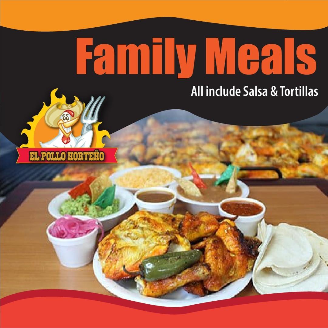 El Pollo Norteño menu in Santa Ana, California, USA