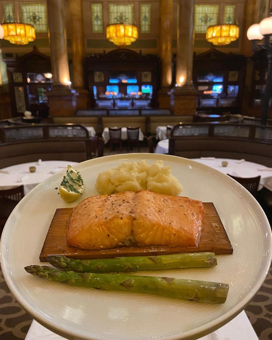Grand Concourse menu in Pittsburgh, Pennsylvania, USA