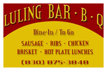 Menu for Luling Bar- B-Q in Luling, TX | Sirved