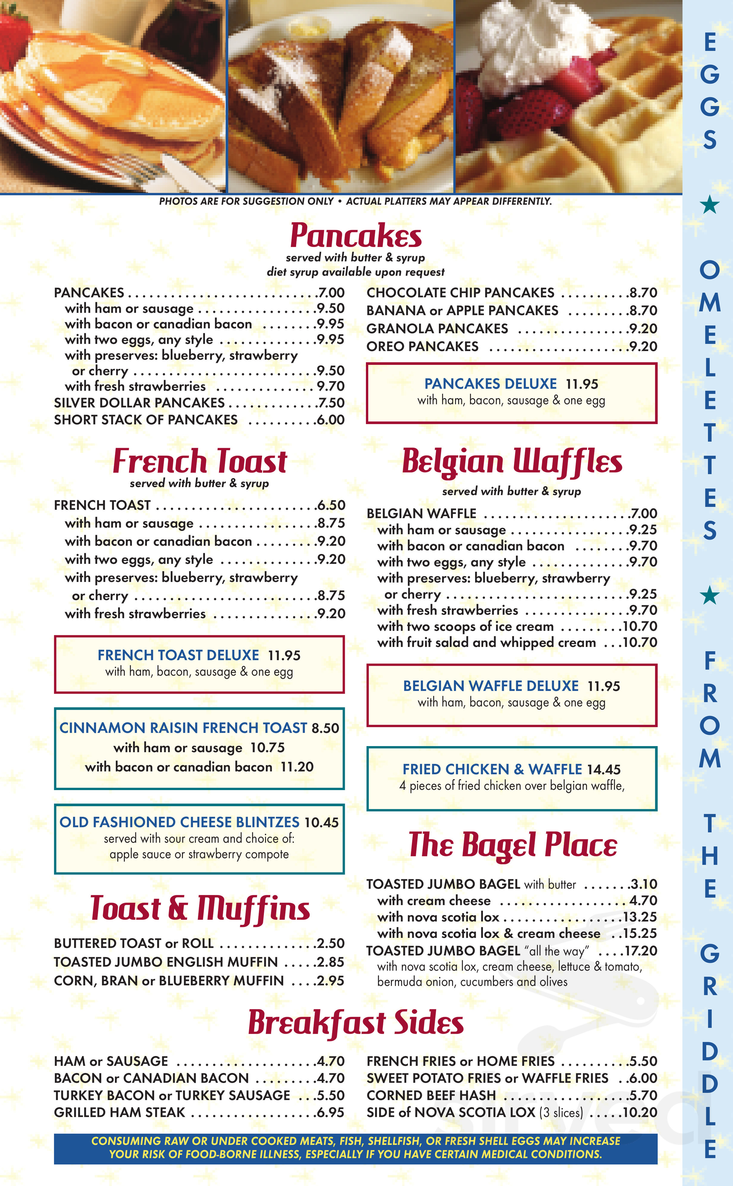 Majestic Diner menu in Westbury, New York, USA