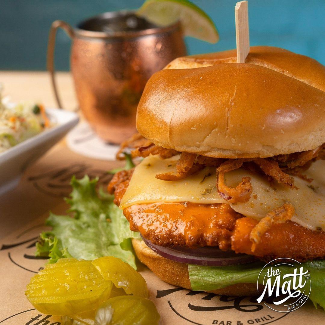 The Old Mattress Factory Bar & Grill menu in Omaha, Nebraska, USA