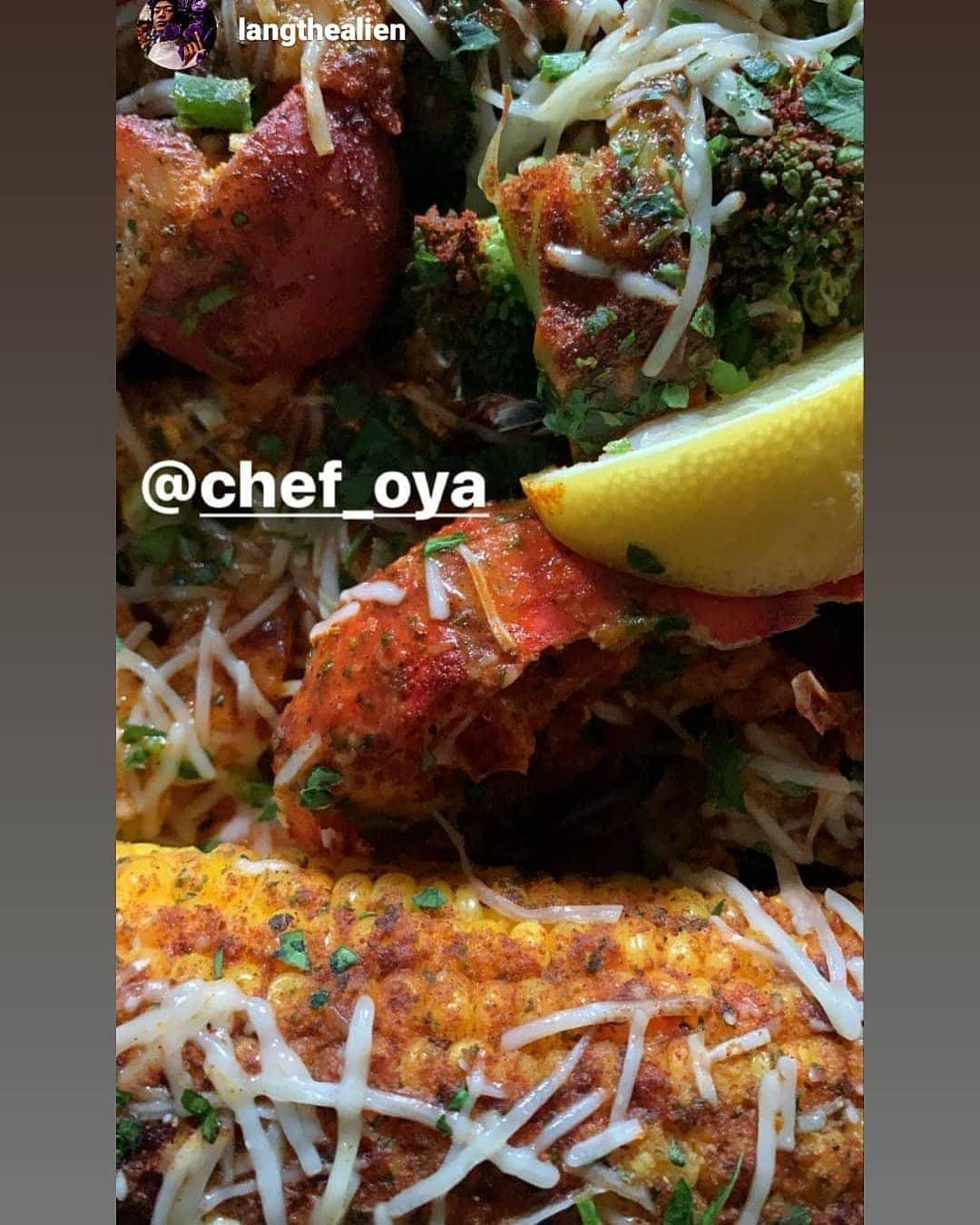 Chef Oya's The TRAP menu in Indianapolis, Indiana, USA